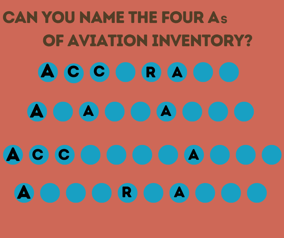 The 4 As of Aviation Inventory - Tier 1 MRO